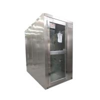China Hot Sale Customized Single Person Double Blow Clean Room Air Shower for sale