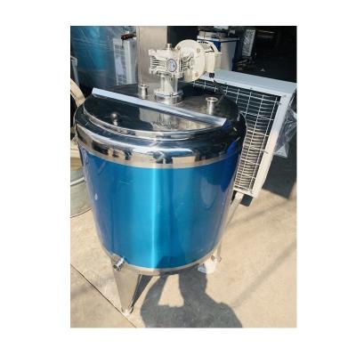 China Double Jacket The Best-Selling 1000 Liter Milk Cooling Tank Domestic for sale