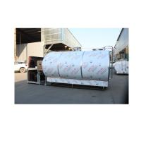 China Double Jacket The Best-Selling 1000 Liter Milk Cooling Tank Domestic for sale