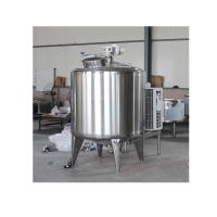 China Double Jacket The Best-Selling 1000 Liter Milk Cooling Tank Domestic for sale
