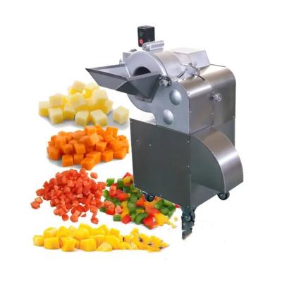 China Commercial Industrial Automatic Electric Multifunction Vegetable Cube Cutting Machine Vegetable Cutter Slicer For Sale for sale
