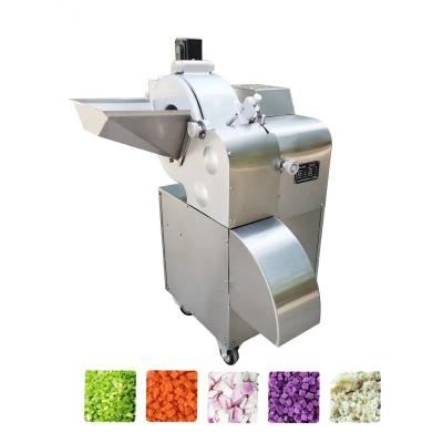 China Fruits vegetables cutting slicing cubing shredding machine all-purpose cutter slicer dicer chopper for sale