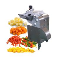 China Fruits vegetables cutting slicing cubing shredding machine all-purpose cutter slicer dicer chopper for sale