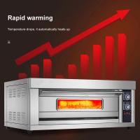 China Grace Kitchen Multifunction Commercial Equipments Bakery Machines Gas Baking Oven Stainless Steel Baking Pizza Ovens for sale