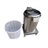 China Factory Spot Centrifugal Commercial Leaf Vegetables Dewatering Drying Fast Drain Basket Type Vegetable Dehydrator for sale