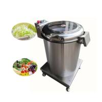 China Factory Spot Centrifugal Commercial Leaf Vegetables Dewatering Drying Fast Drain Basket Type Vegetable Dehydrator for sale