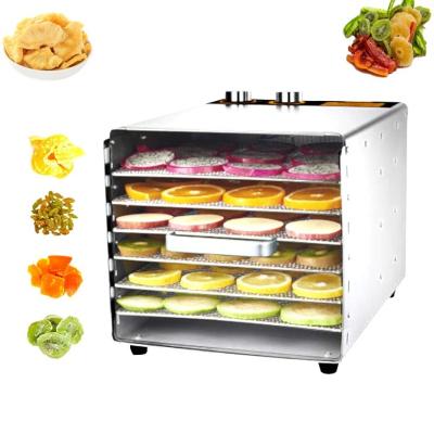 China Wholesale household commercial vegetable and fruit dryer food dehydrator stainless steel food dryers for sale