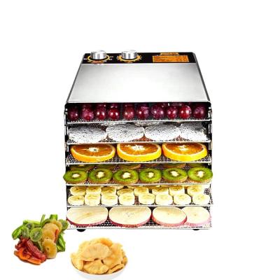 China Cheap and Affordable Commercial Household Fruit and Vegetable Food Dryer Stainless Steel Tray Dehydrator for sale