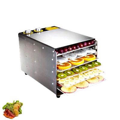 China Mini Household 6 Trays Dried Mango Kiwi Chips Vegetables Food Dehydrator Machine for sale for sale