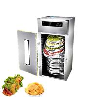 China Huge Capacity Commercial Industrial Fruit and Food Dryer 22 Trays Stainless Steel Fruit Vegetable Meat Dryer Food Dehydrator for sale