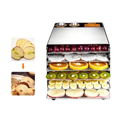 China 6 Tray Dog Food Jerky Dryer Food Dryer Dehydrator Drying Machine Fruit Dryer for sale