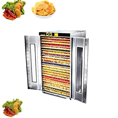 China Food Dry 10 Tray Dehidrator 100 Kg Fruit Vegetable Dryer 16 20 Tray Dehydrate Machine and Biltong for sale
