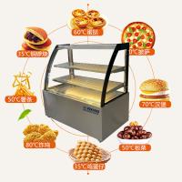 China Catering equipment KFC hot food display warmer / warming showcase / fried chicken warmer for sale