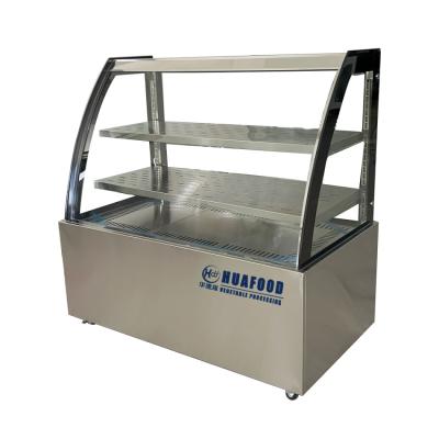 China 2022 Hot Electric Glass Warming Showcase Food Warmer Display Cabinet for sale