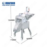 China Factory Direct Commercial Fruit And Vegetable Diced Potato Sliced Vegetable Cutting Machine for sale