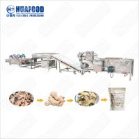China Eco Friendly Asparagus Washing Machine Cassava Paddle Washer Machine Production Line With CE Certificate for sale