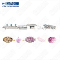 China CE Certified Vegetable And Fruit Washing Line Multifunctional Fruit Cleaning Vegetable Washer For Wholesales for sale