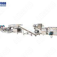 China Commercial Fruit Clean Washer Vegetable Air Bubble Washing Machine High Capacity Ozone Food Restaurant Fruit Vegetable Washing for sale