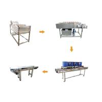 China Commercial Fruit Clean Washer Vegetable Air Bubble Washing Machine High Capacity Ozone Food Restaurant Fruit Vegetable Washing for sale