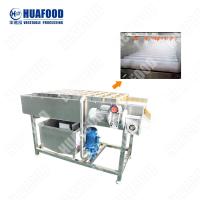 China Automated Fruits Vegetable Bubble Washing Machine Cassava Sweet Potato French Fries Washing Vegetable Processing Line for sale