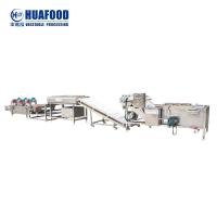 China Customized 4m 5m 6m Industrial Fruit Vegetable Washing Machine Water Bubble Washing Cleaning Line for sale
