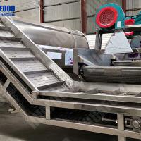 China Huilai with VFD mango litchi dragon fruit bubble washing machine production line for sale