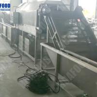 China Durian Sweet Potato Conveyor Washer Fruit And Vegetable 2022 Clean Machine Line With Bubble Wash for sale