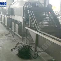 China Automatic Vegetable Washing Machine Fruit and Vegetable Bubble Cleaning Machine Cleaning and Drying Line for sale