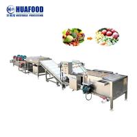 China Commercial Industrial Bubble Fruit Mango Vegetable Potato Washing Machine/Frozen Vegetable Production Line for sale
