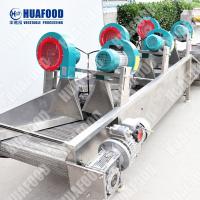 China Hot selling automatic bubble 800kg apricot washing equipment cleaning line vegetable and fruit washing machine for sale