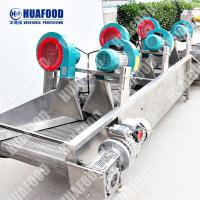 China Industrial Fruit And Vegetable Cleaning Machine Air Drying Production Line for sale