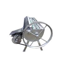 China single row egg washer cleaner/small model brush washer for chicken duck goose eggs/egg washing machine with conveyor for sale
