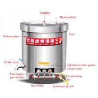 China Multifunctional Glass Cooking Set Gas Stove Industrial Milk Boiling Pot for sale