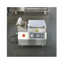 China 22050 Vhz Or Customize Vacuum Map Meat Tray Skin Packaging Sealing Machine for sale