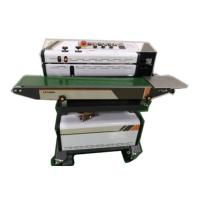 China Nitrogen Sealing Machine Horizontal Band Sealer With Nitrogen Flushing,Nitrogen Gas Filling Continuous Band Sealer for sale