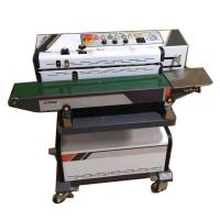 China Supermarket Pneumatic Tray Sealing Machine With Nitrogen Flushing Tray Sealing Machine Sausage for sale