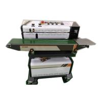 China Supermarket Pneumatic Tray Sealing Machine With Nitrogen Flushing Tray Sealing Machine Sausage for sale