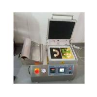 China Food Vacuum Meat Packing Machine Vaccum Sealing Two Trays For Commercial for sale