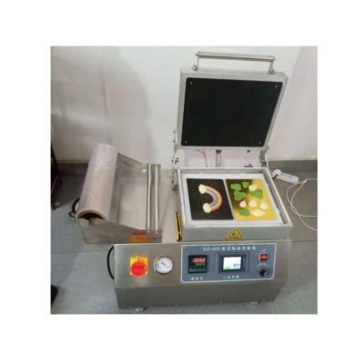 China Food Vacuum Meat Packing Machine Vaccum Sealing Two Trays For Commercial for sale