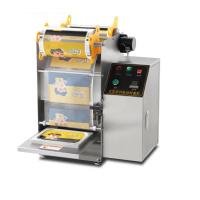 China High capacity stainless steel  Plastic Box Sealer Plastic Food Container Sealing Machine for sale