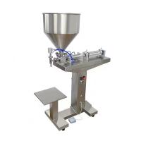 China Chocolate Honey Cream Hot Juice Sauce Jam Filler Paste Filling Machine Safe Fully Sealed Heating Hopper Heater Pneumatic Piston for sale