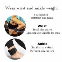 China Adjustable Wearable Wrist Ankle Weights Yoga Barre Pilates Cardio Aerobics 2 Sets 2lb 4lb for sale