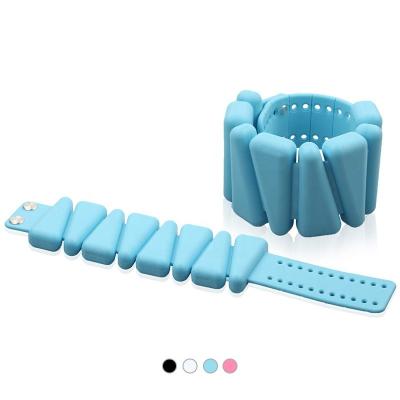 China 2LB 4LB Wearable Silicone Ankle Weights Muscle Strengthen for sale