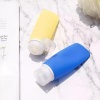China Plastics Pump Lotion Squeeze Silicone Travel Liquid Soap Bottle Black Empty Shampoo Bottles for sale
