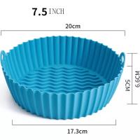 China Air Fryer Silicone Pot Food Safe Air fryers Oven Accessories Replacement of Flammable Parchment Liner Paper for sale