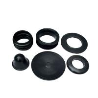 China Durable Anti Slip Food Grade Rubber Grommets , Oval High Temp Silicone Washers for sale
