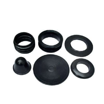 China Durable Anti Slip Food Grade Rubber Grommets , Oval High Temp Silicone Washers for sale