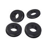 China Dustproof 1.25 Inch Silicone Rubber Grommet Aging Resistant Multicolor for sale