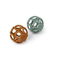 China Oilproof Silicone Rubber Toys Teether Anti Abrasion Nontoxic for sale