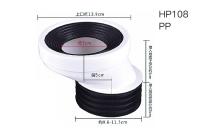 China Nontoxic Flexible Wash Basin Waste Pipe for sale